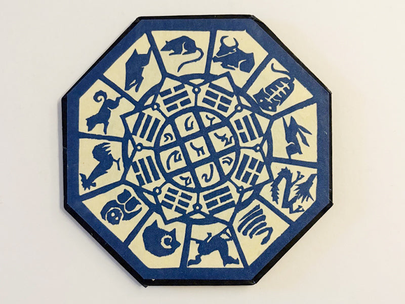 Year of the Horse Coaster by Shin Kogei – wagumi