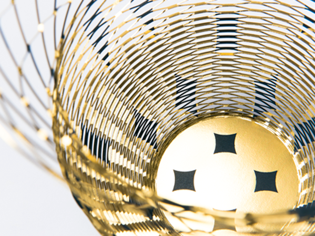 Air Vase Metallic series by Torafu Architects - GOLD PATTERN 1 – wagumi